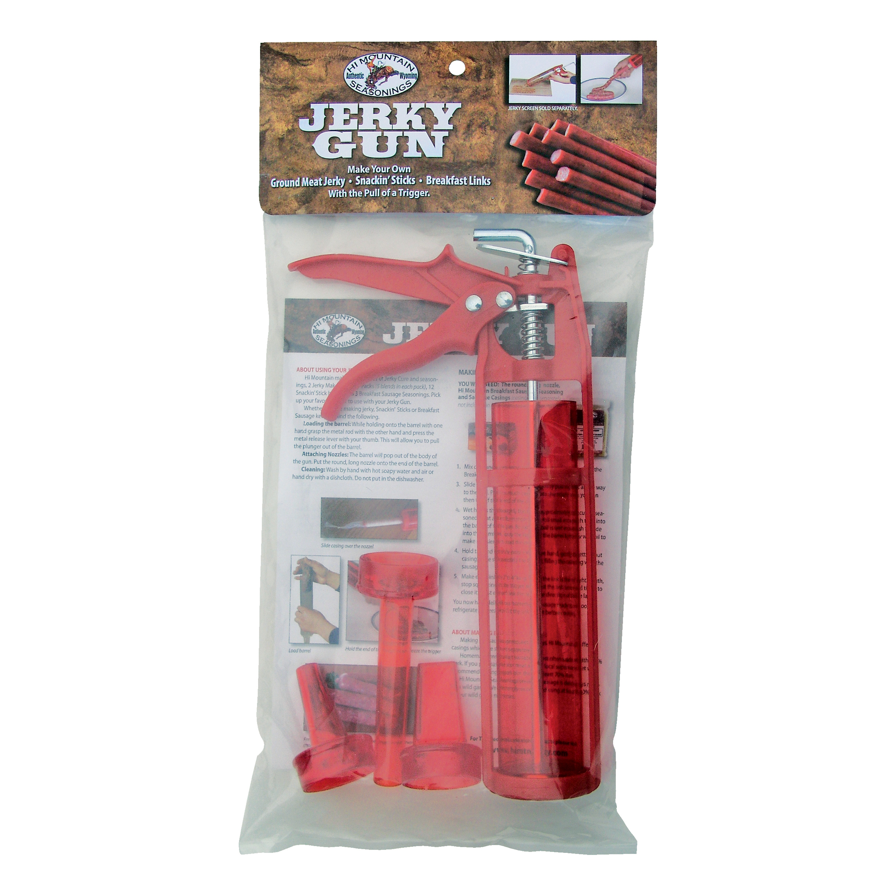 Hi Mountain® Jerky Gun With 3 Nozzles | Bass Pro Shops Canada